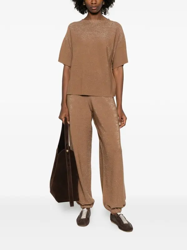 Fabiana Filippi Wool And Cotton Sweater - Brown