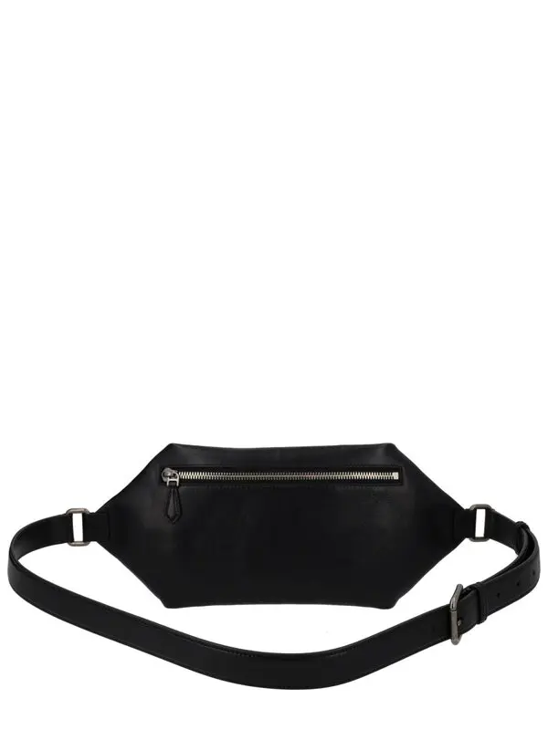 Dolce & Gabbana Leather Pouch With Lock