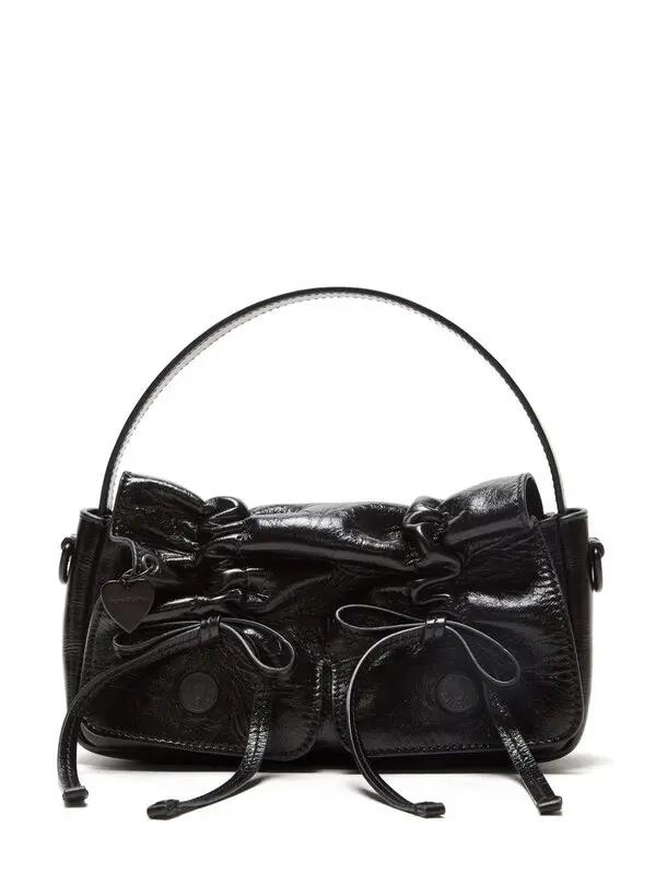 Acne Studios Multi Pocket Micro Leather Handbag