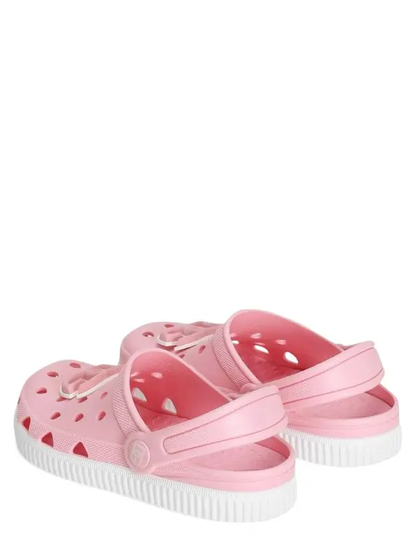 Dolce & Gabbana Sandals With Logo - Pink