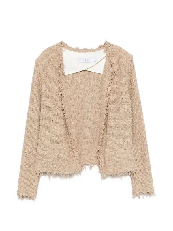 IRO PARIS Shavani Cotton Jacket - Beige