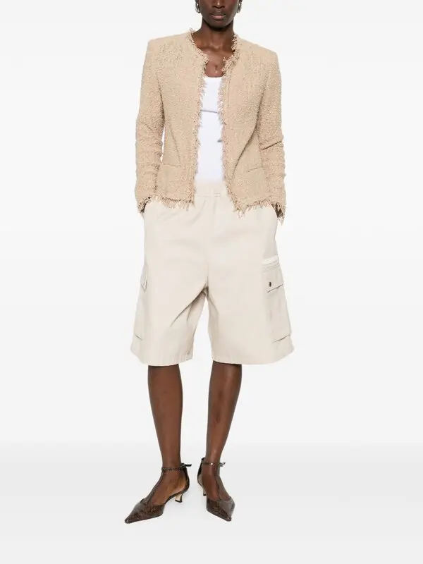 IRO PARIS Shavani Cotton Jacket - Beige