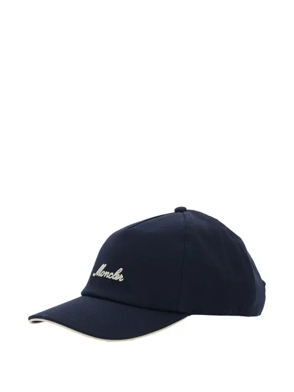 Moncler Logo Baseball Cap - Blue