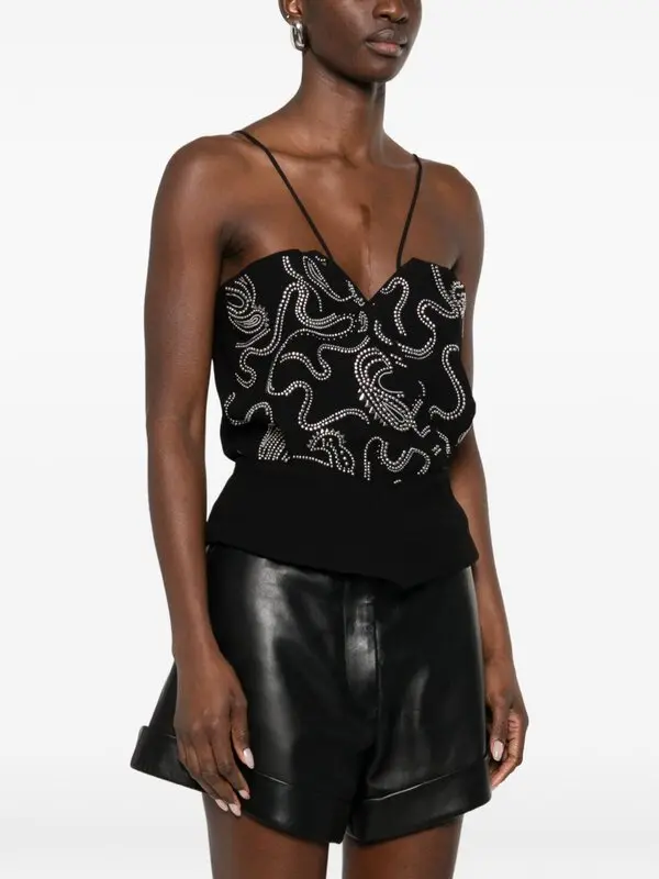 IRO PARIS Olympe Top - Black