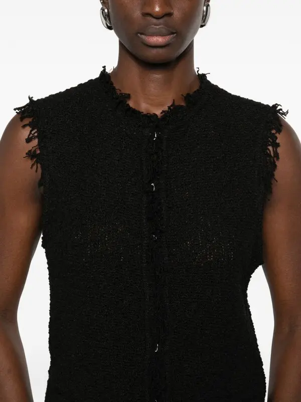 IRO PARIS Shanny Cotton Vest - Black