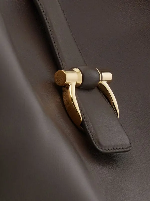 FERRAGAMO Medium Leather Shoulder Bag