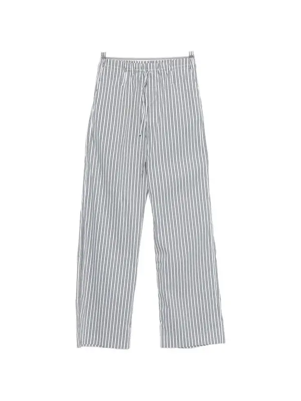 IRO PARIS Lia Cotton Blend Pants - Clear Blue