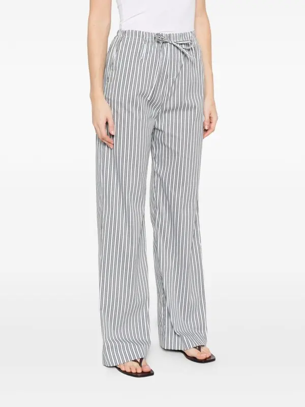 IRO PARIS Lia Cotton Blend Pants - Clear Blue