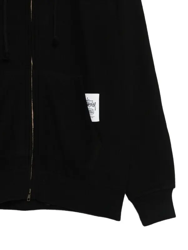 STÃ¼SSY Long Sleeve Full Zip Hoodie