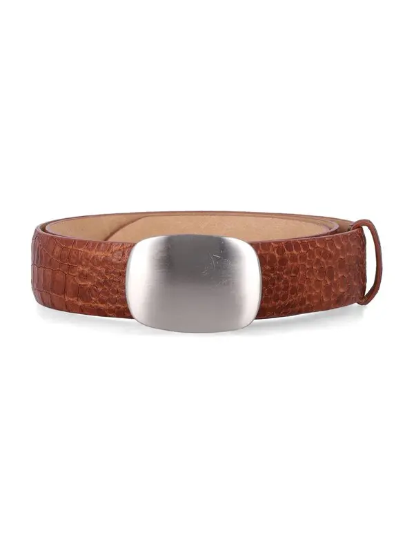 MANCINI 1979 Leather Belt - Brown