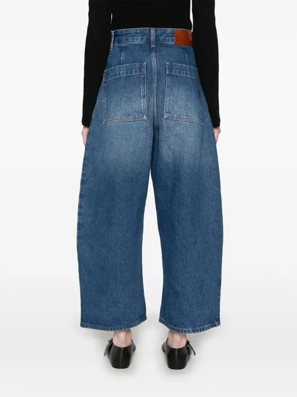 STUDIO NICHOLSON PRE Chalco Cropped Jeans