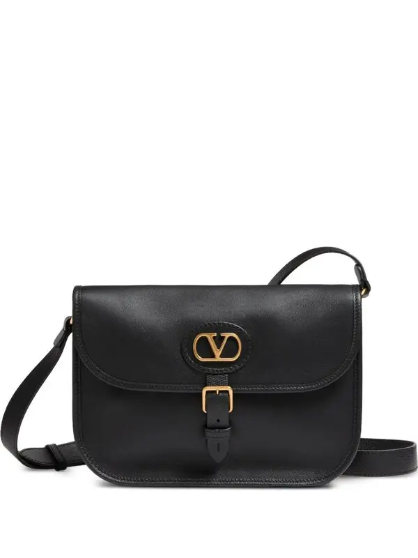 Valentino Garavani Antibes Leather Crossbody Bag - Black
