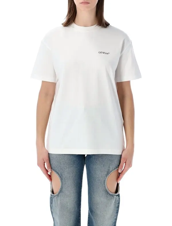 Off White Flower T-shirt