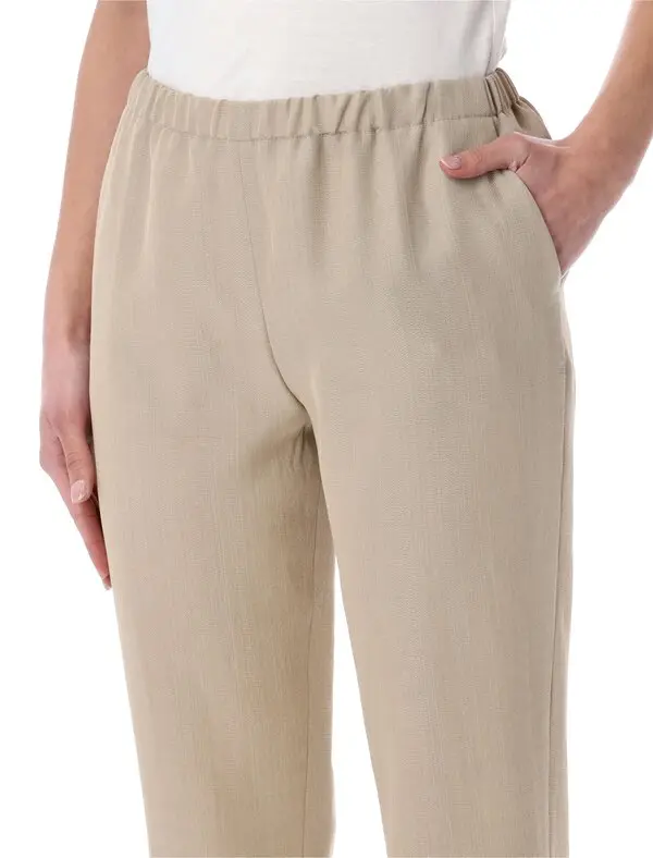 LOULOU Scot Straight-leg Trousers