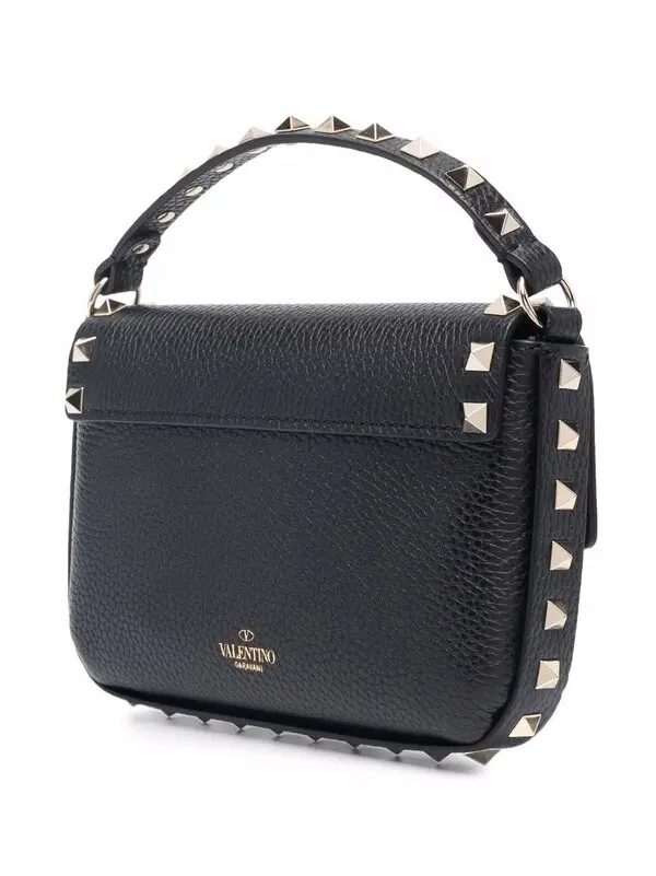Valentino Garavani Rockstud Leather Mini Bag - Black