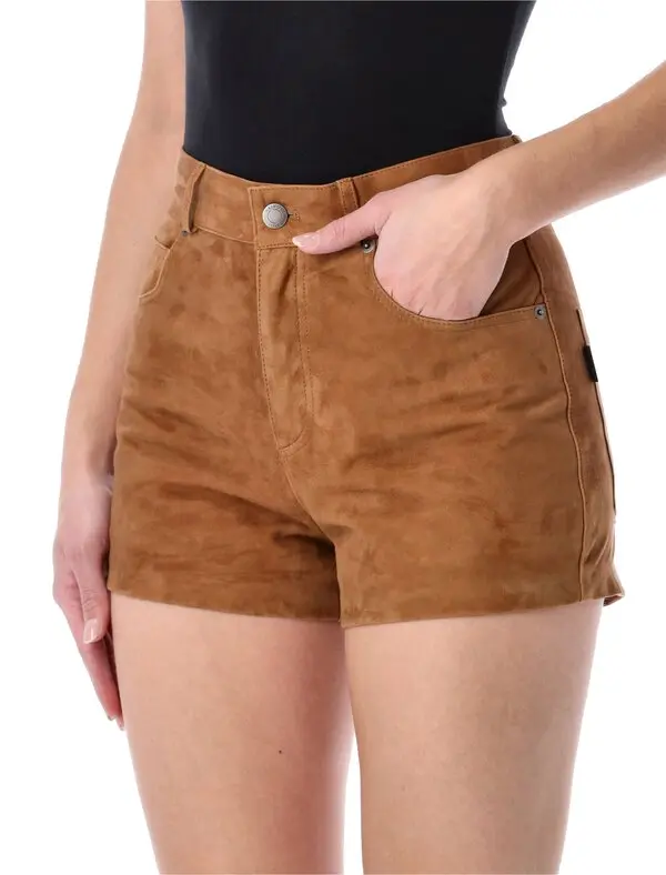 HAIKURE Brit Suede Shorts
