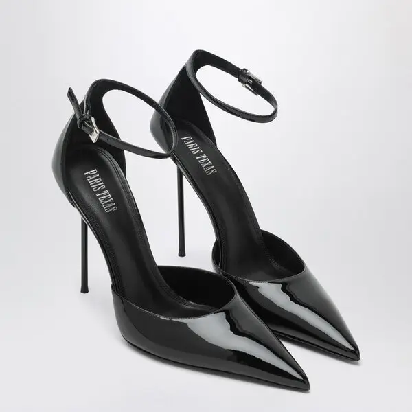 Paris Texas Lidia Patent Leather Pumps - Black