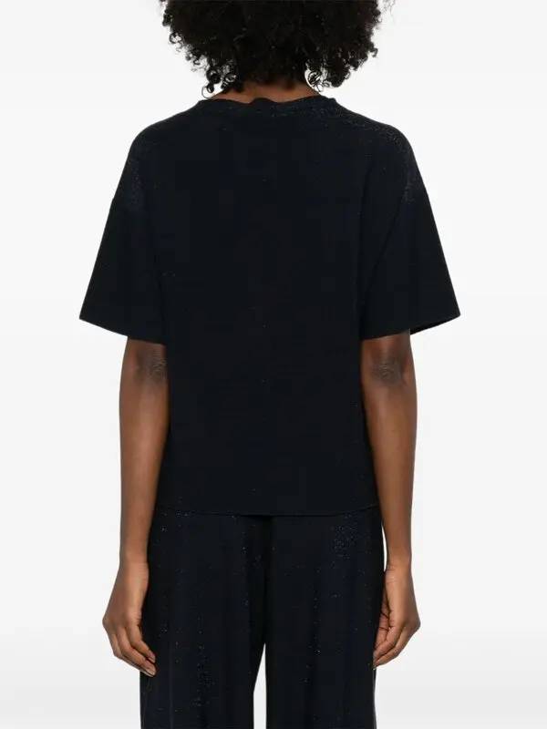 Fabiana Filippi Wool And Cotton Sweater - Blue