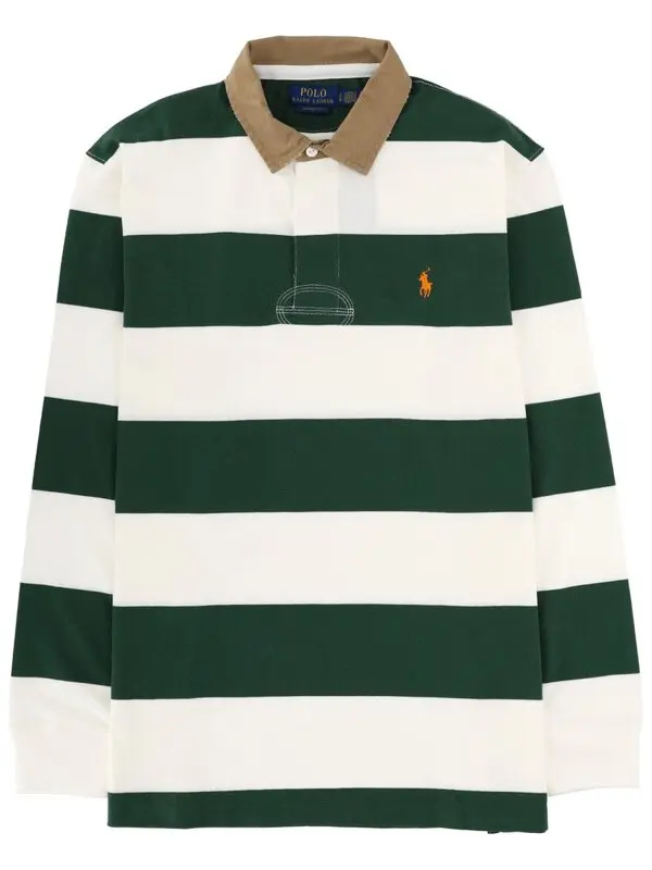 Polo Ralph Lauren Polo Shirt 'rugby' With Logo - Green