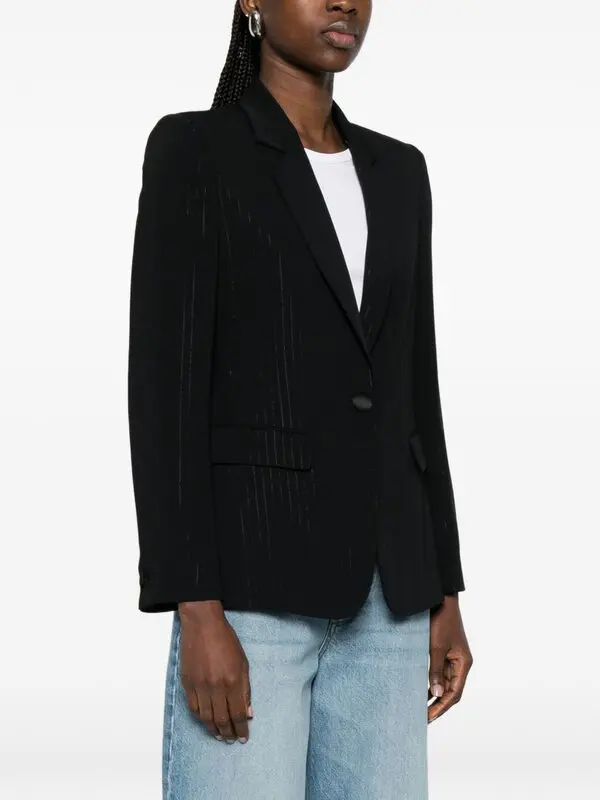Emporio Armani Pinstripe Single-breasted Blazer
