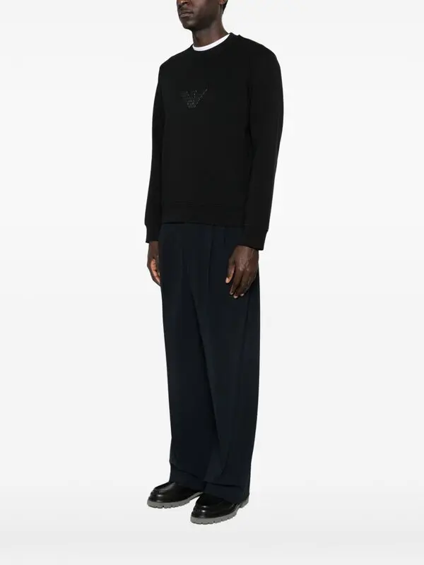 Emporio Armani Cotton Sweatshirt With Logo