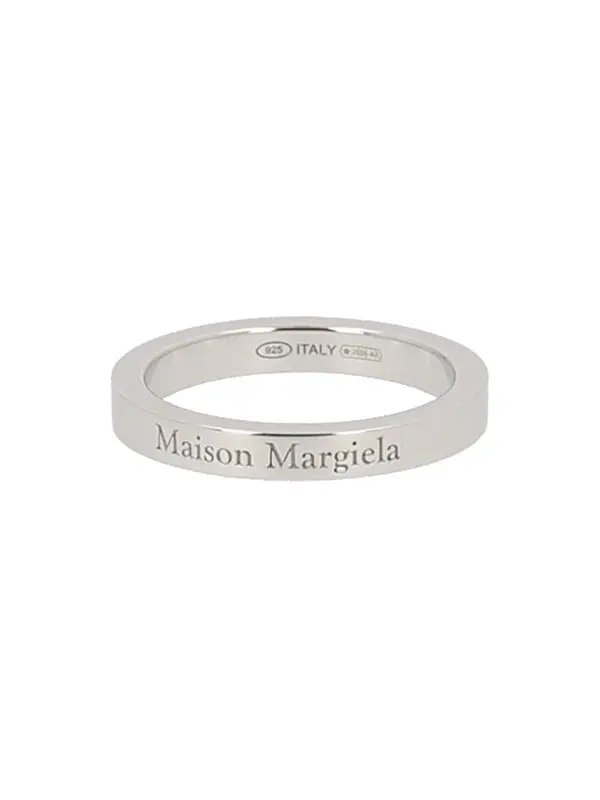 MAISON MARGIELA Logo Band Ring - Multicolour
