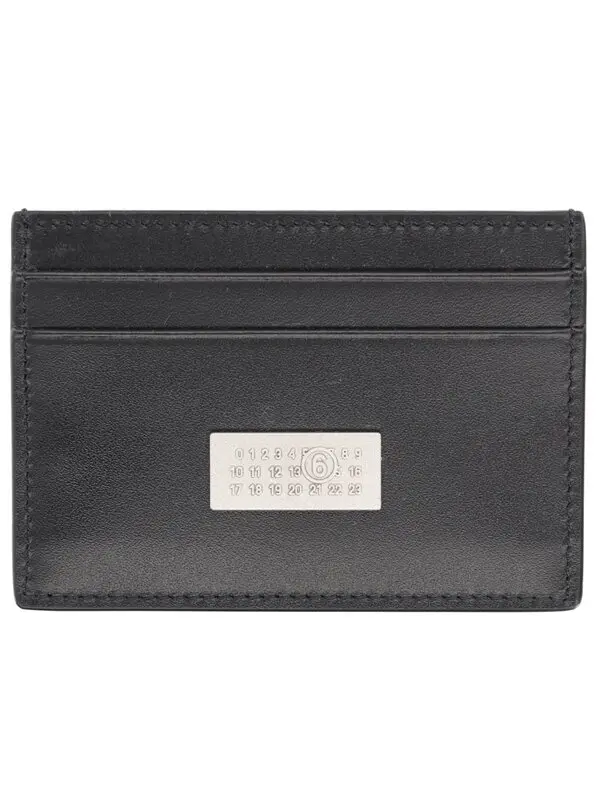 MAISON MARGIELA Card Holder With Logo - Black