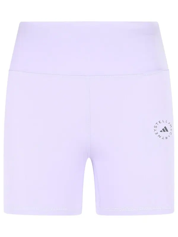 Adidas By Stella McCartney Tst Polyester Blend Shorts - Liliac