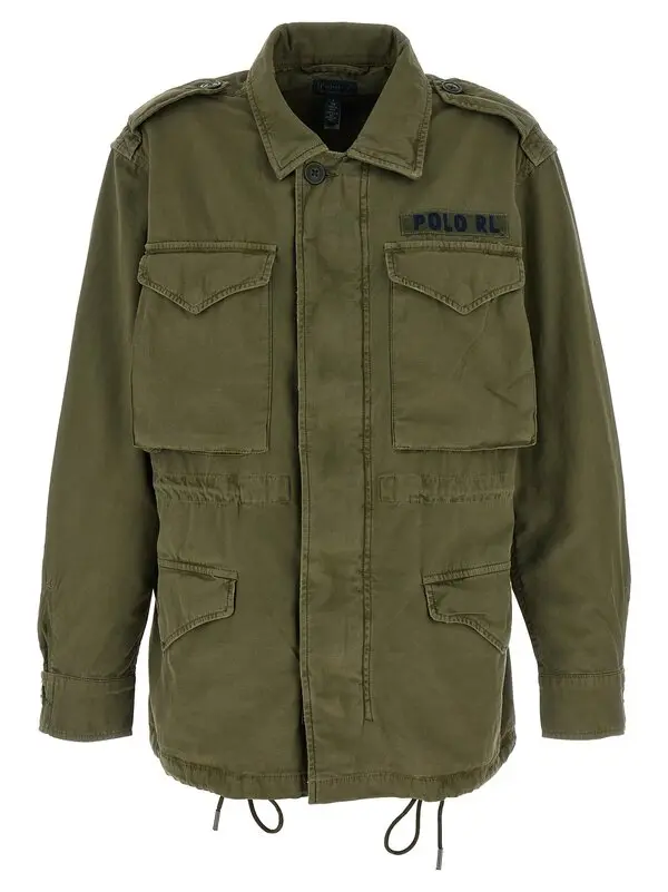 Polo Ralph Lauren Cotton Twill Military Jacket