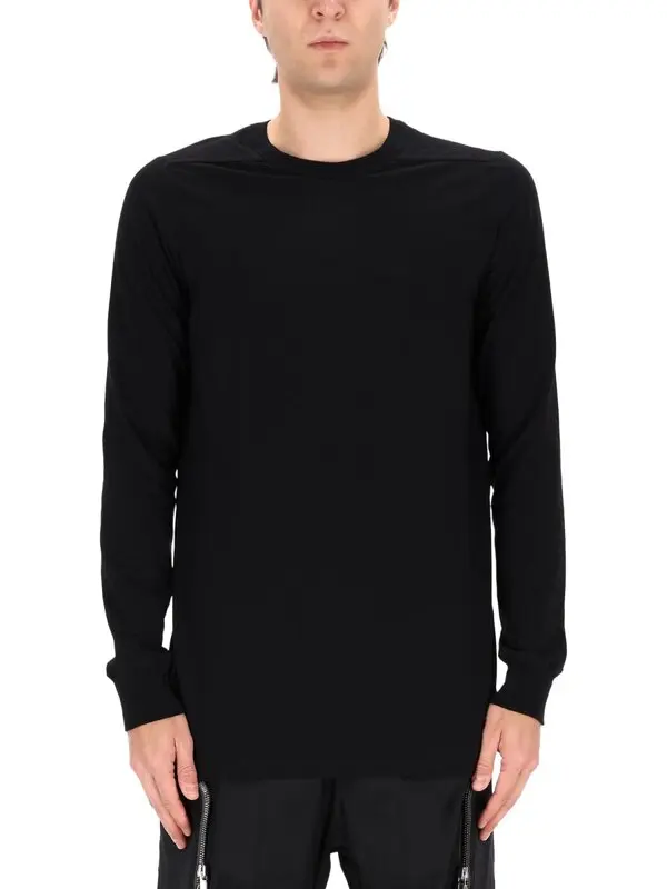 Rick Owens Level Ls T Shirt - Black