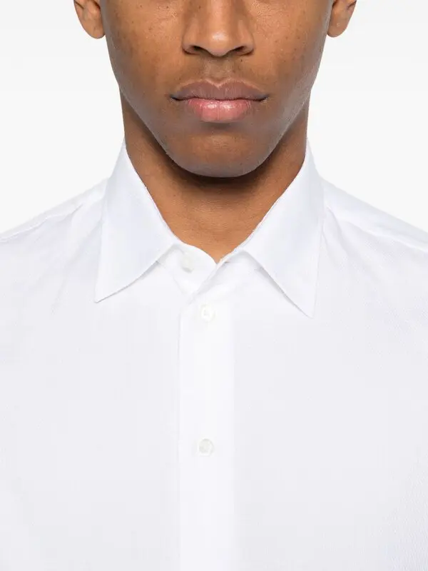 Emporio Armani Cotton Shirt - White