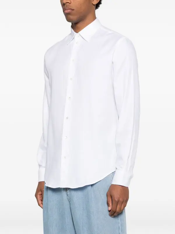 Emporio Armani Cotton Shirt - White