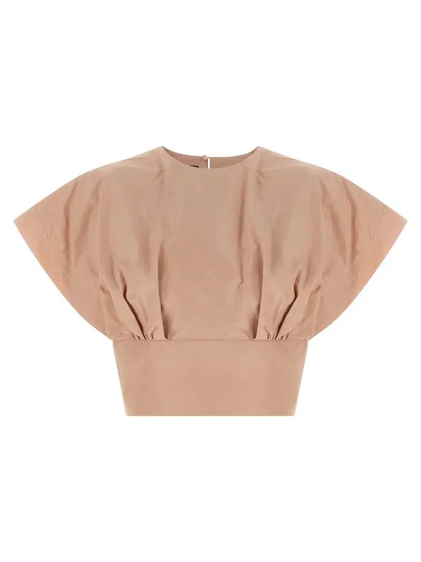 Pinko Asparago Taffeta Top - Pink