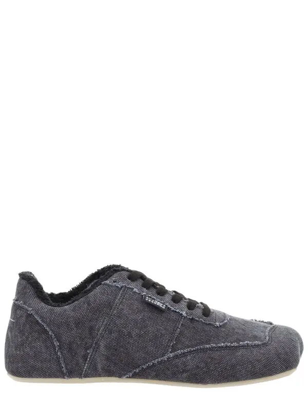 MAISON MARGIELA Anatomical Canvas Sneakers - Charcoal