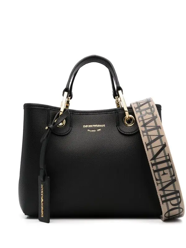 Emporio Armani Small Shopping Bag - Black