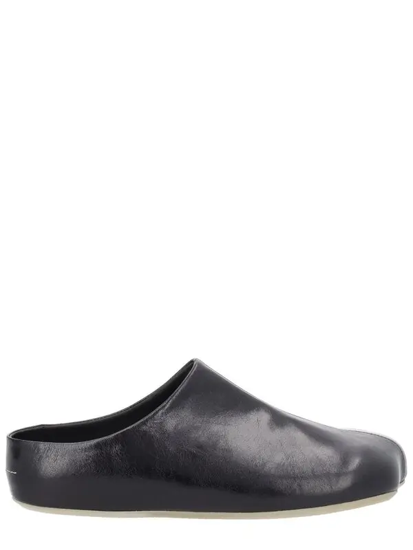 MAISON MARGIELA Anatomical Leather Sabot - Black