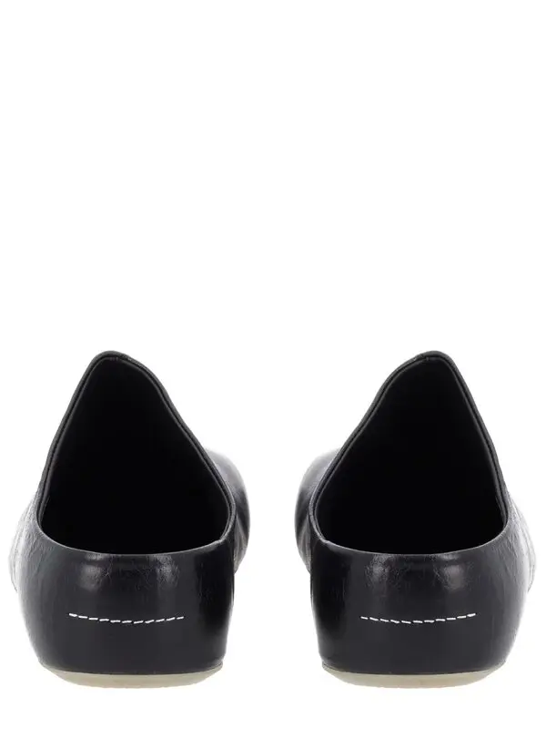 MAISON MARGIELA Anatomical Leather Sabot - Black