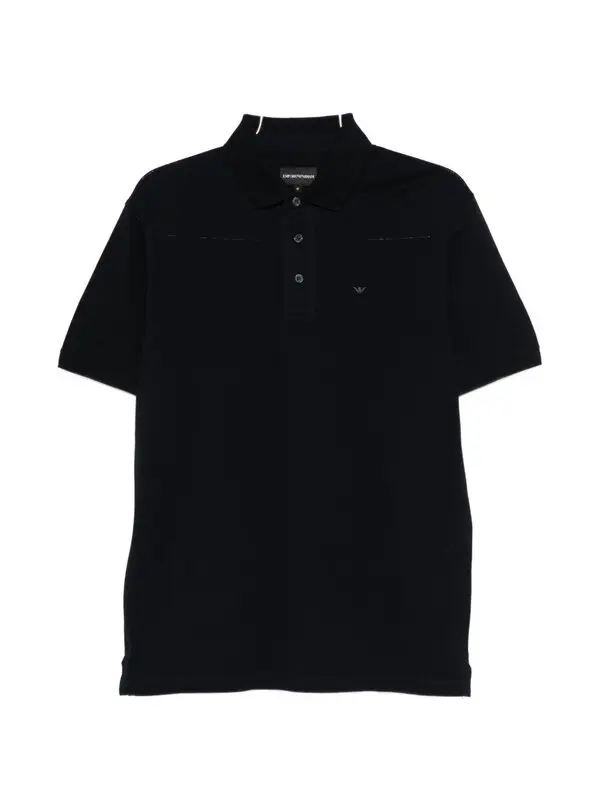 Emporio Armani Logo Cotton Polo Shirt