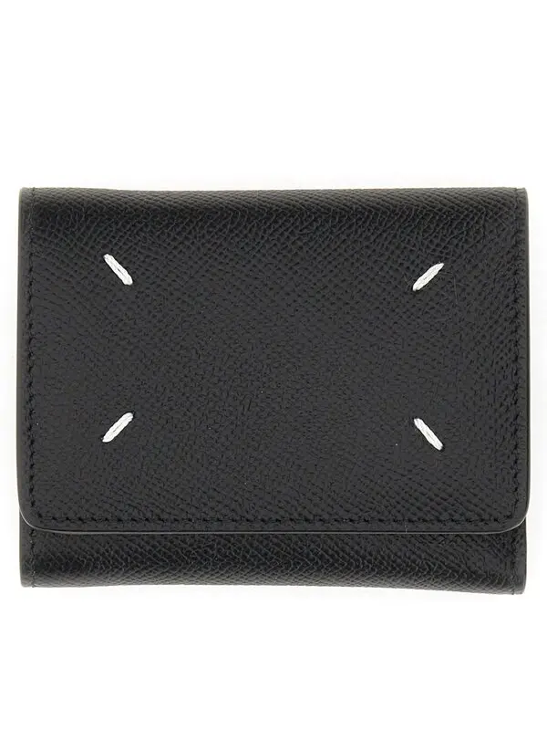 MAISON MARGIELA Leather Wallet - Black