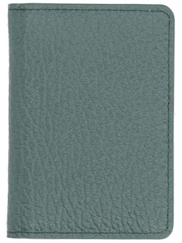 MAISON MARGIELA Leather Card Holder - Green