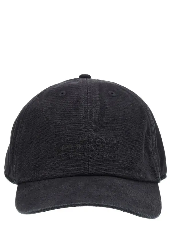 MAISON MARGIELA Baseball Cap - Charcoal
