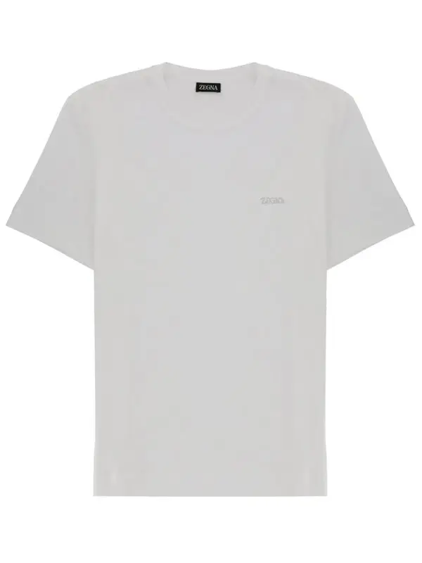 Zegna T Shirt With Logo
