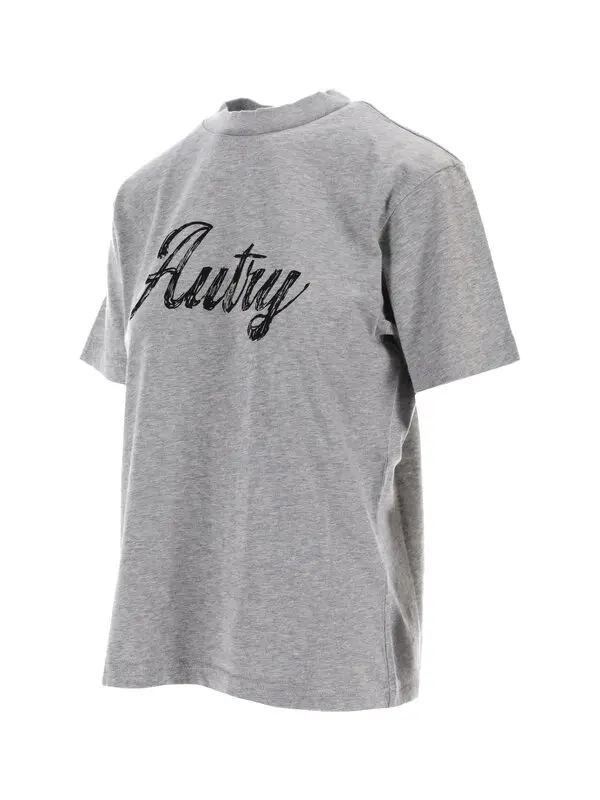 AUTRY Cotton T-shirt - Dk Mel