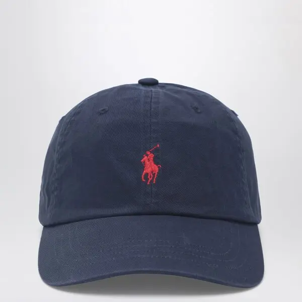 Polo Ralph Lauren Cotton Baseball Cap With Logo - Blue