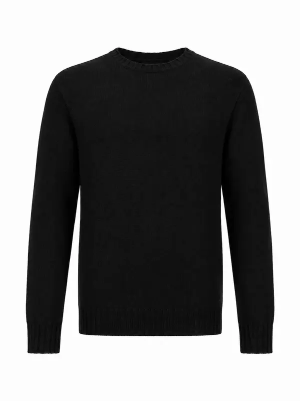 LA ROSE Crew Neck Pullover - Asphalt