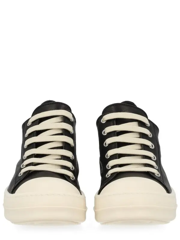 Rick Owens Low Top Sneakers - Black