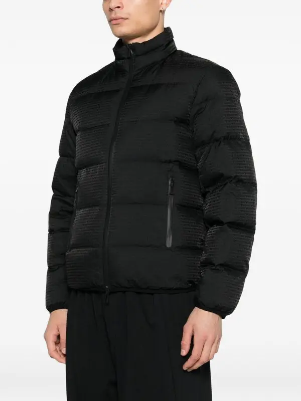 Emporio Armani Nylon Down Jacket - Black