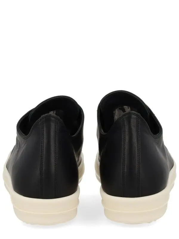 Rick Owens Low Top Sneakers - Black