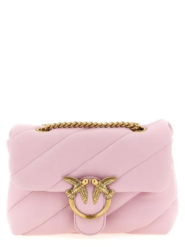 Pinko Mini Love Puff Crossbody Bag - Pink