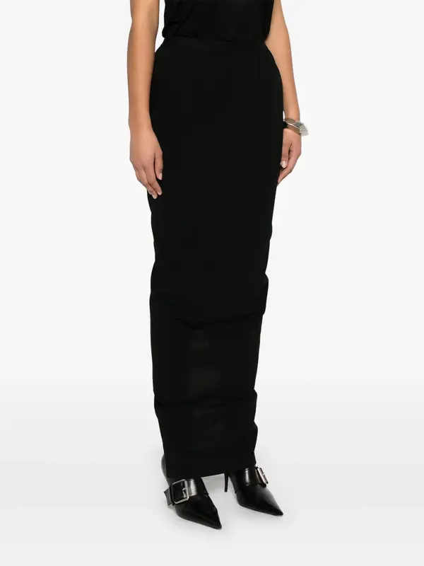Rick Owens Soft Pillar Maxi Skirt